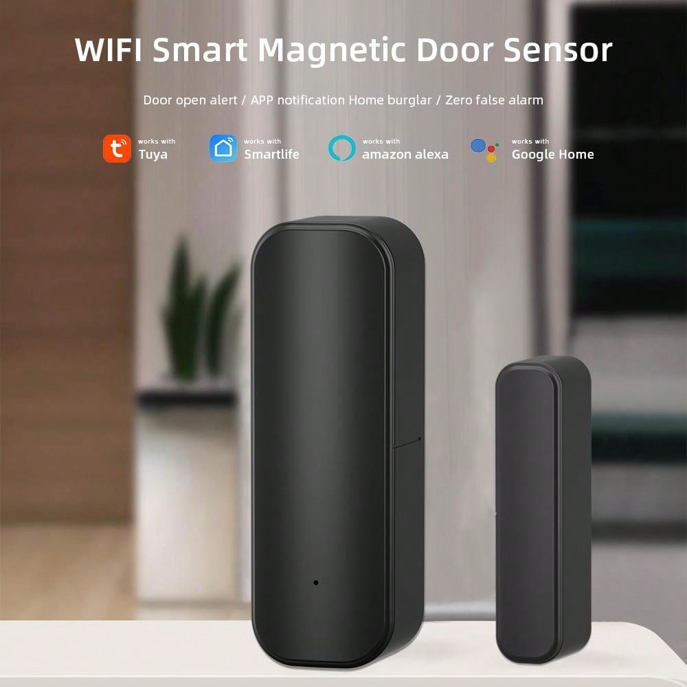 WiFi Door Open Closed Detectors Tuya Window Sensor with App ...