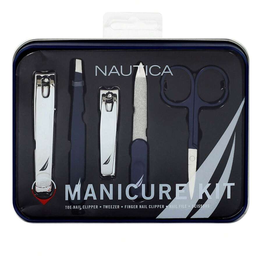 Nautica Mens Men's Manicure Kit, 5-Piece | SHEIN USA
