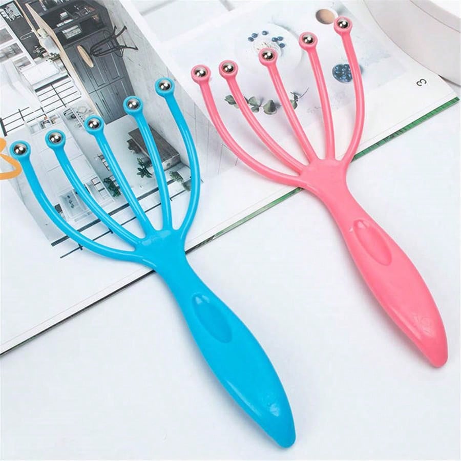 5 Fingers Massage Comb, Head Massager For Scratching And Scalp Relief ...