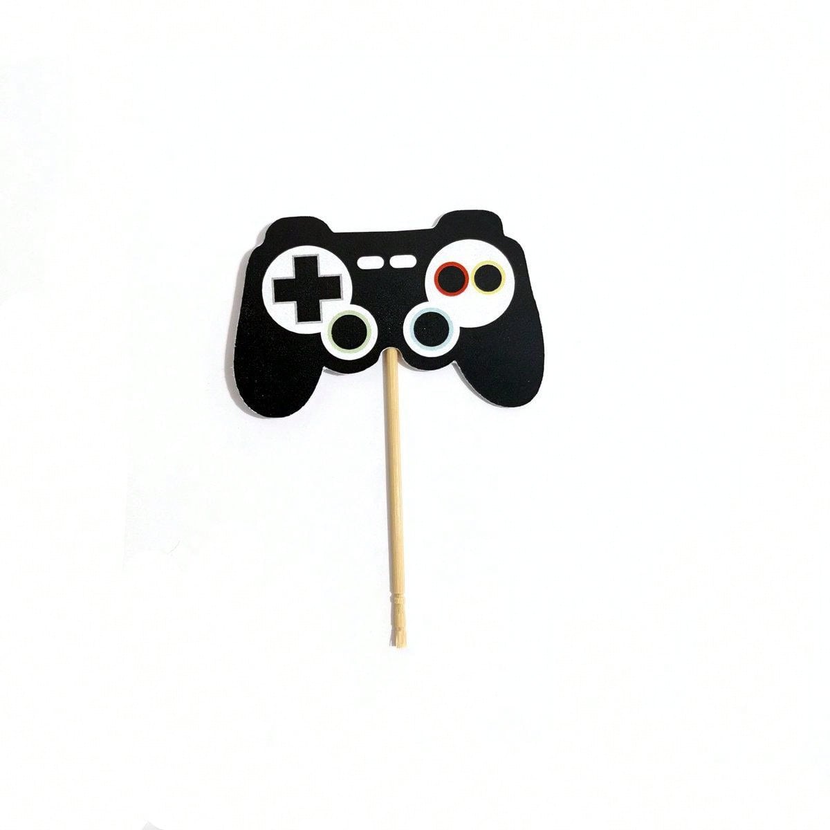 Gaming Themed Birthday Cake Topper Decoration, Game Controller Gamer ...