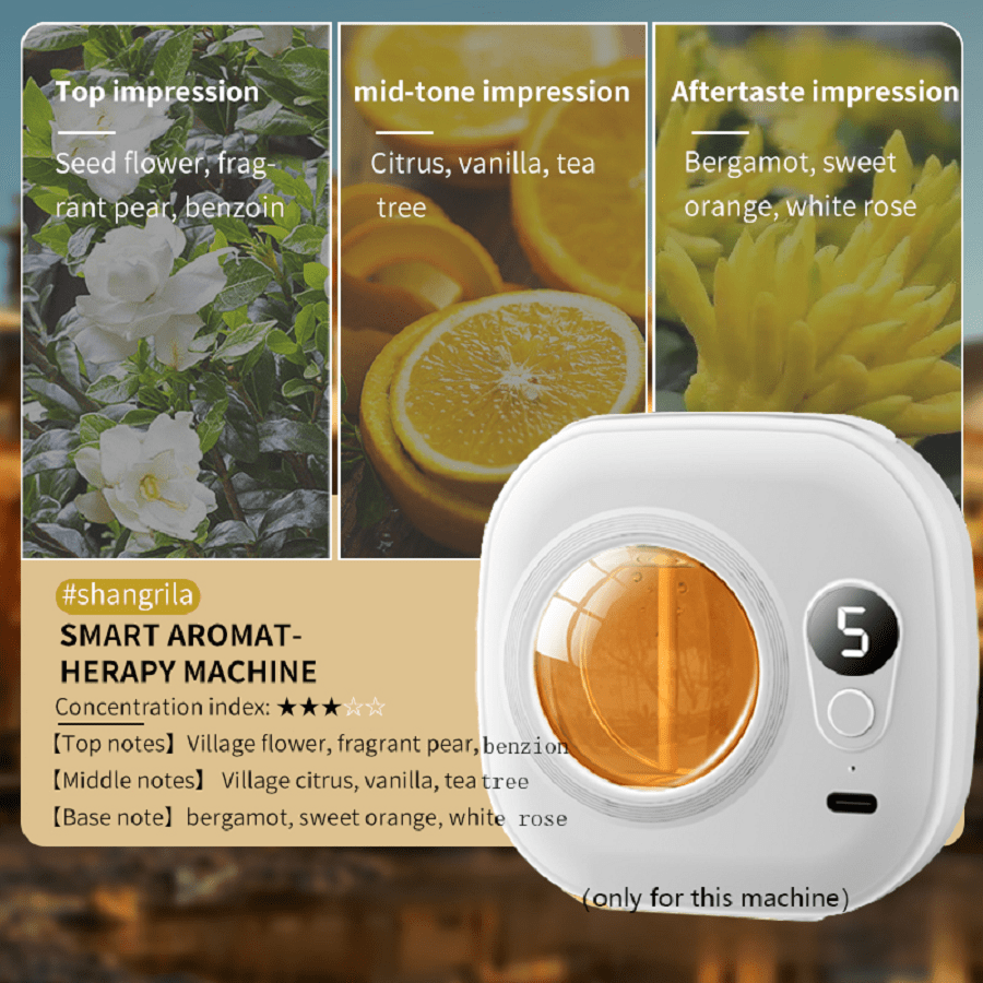 Smart Aromatherapy Diffuser With Compact Size, Suitable For Bedroom ...