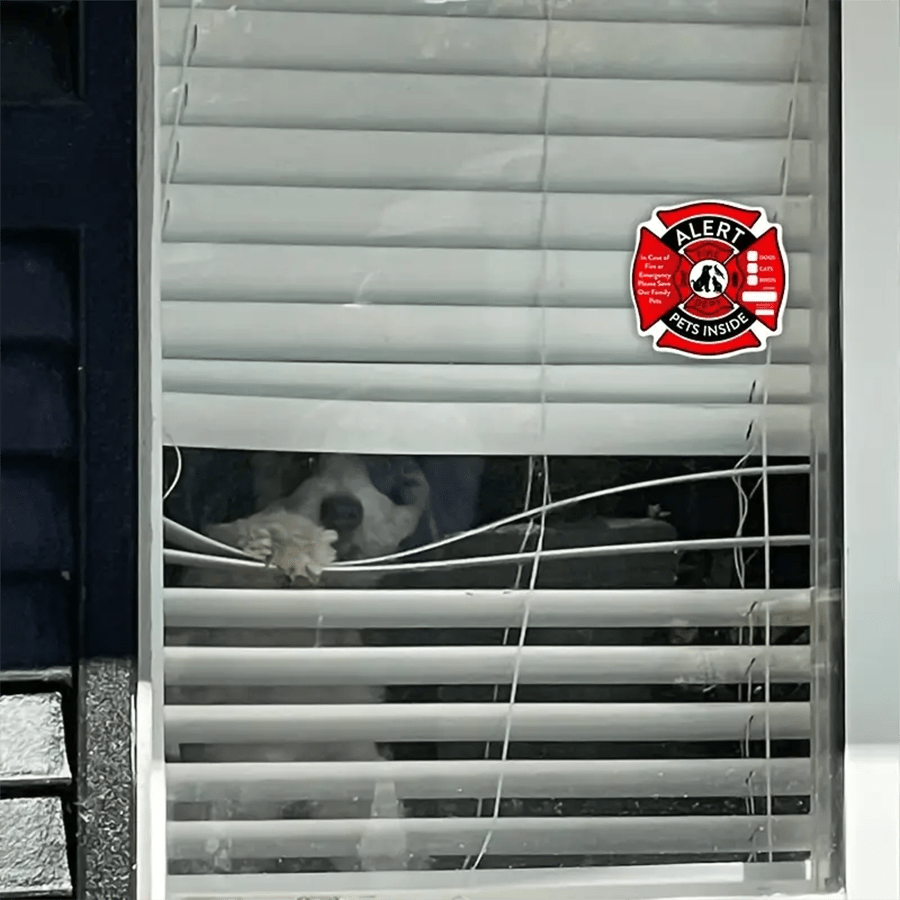 Calcomanía De Advertencia De Seguridad Para Mascotas: 8 Piezas De ...