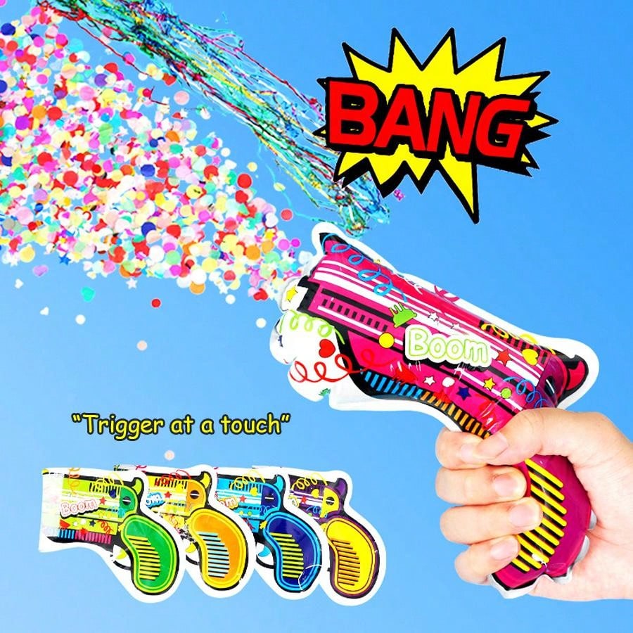 3pcs Inflatable Toy Fireworks Gun For Birthday, Wedding And Festival ...