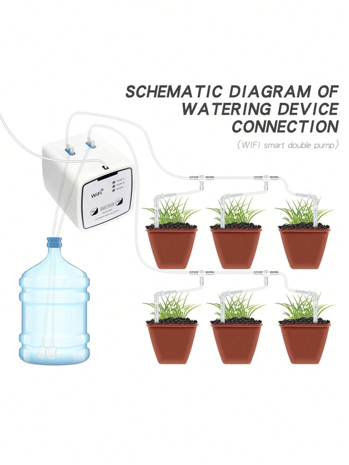 Tuya Smart Garden Automatic Watering Device With Wifi Smart Timing Drip ...