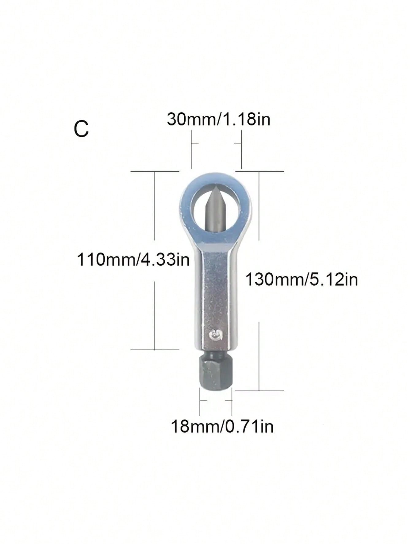 Rusty Nut Splitter Tool Kit - 4 Different Sizes And 4 In 1 Compact Set ...