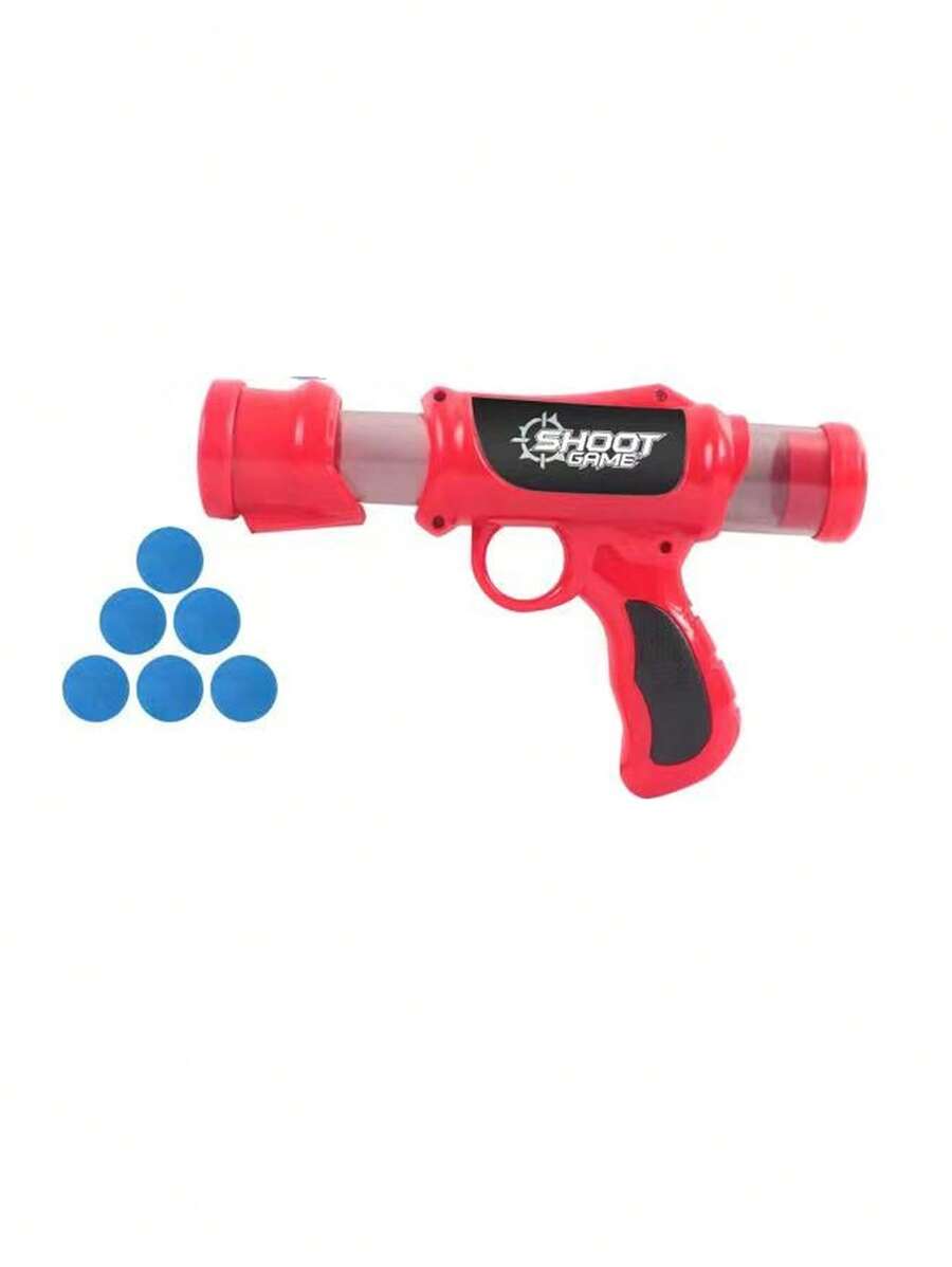 Children's Air-powered Toy Soft Egg Gun, Rapid Fire Pressure-release ...