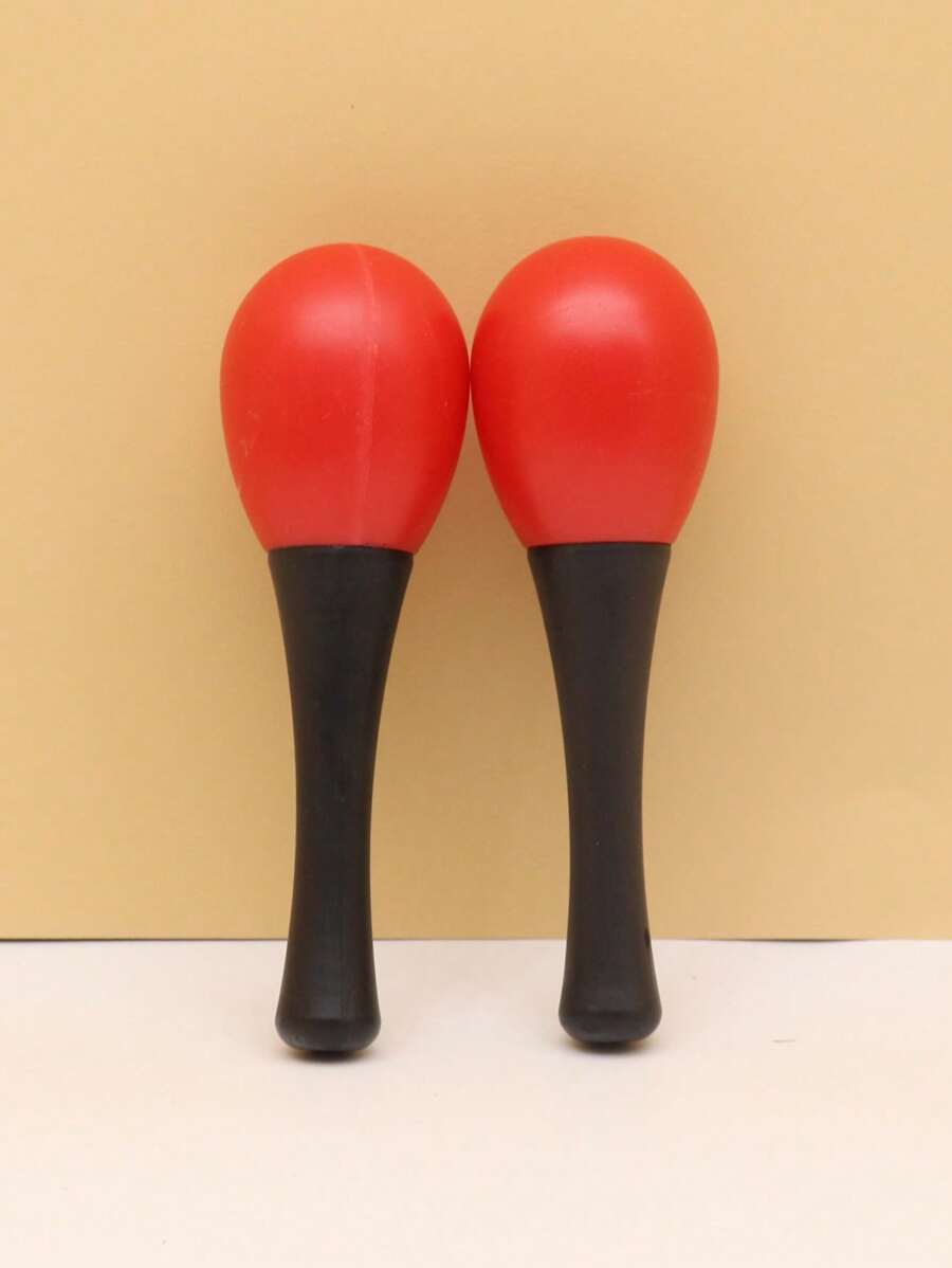 Red Rattle Hammer Toy With Visual And Auditory Tracking And Gripping ...