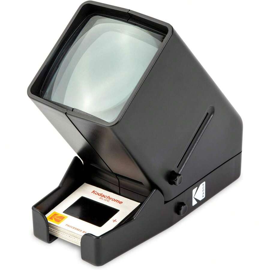 Kodak 35mm Slide Viewer & Film Negative Viewer, LED Light Photo Slide ...
