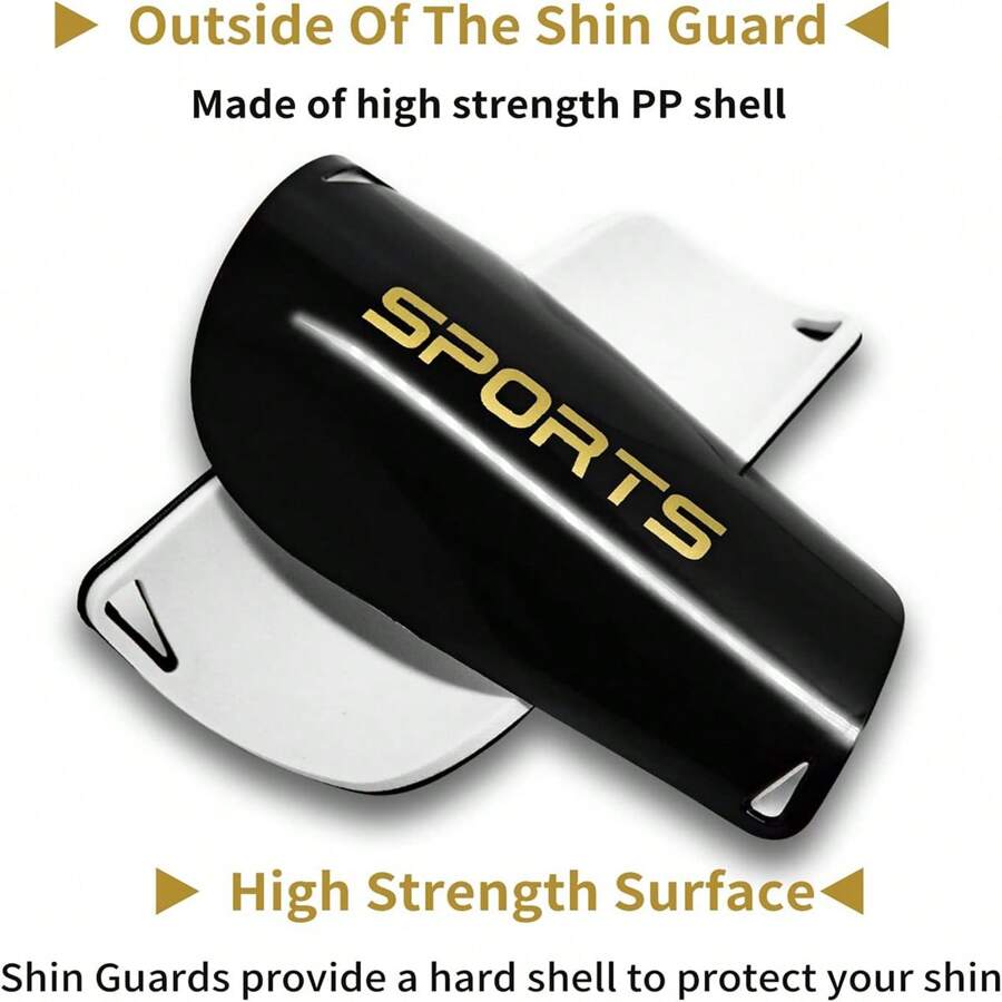 1Set Soccer Shin Guards And Shin Guard Sleeves For Football Games, EVA ...