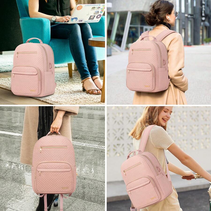 Laptop Backpack for Women, 15.6 Inch Travel Backpack for Women as ...