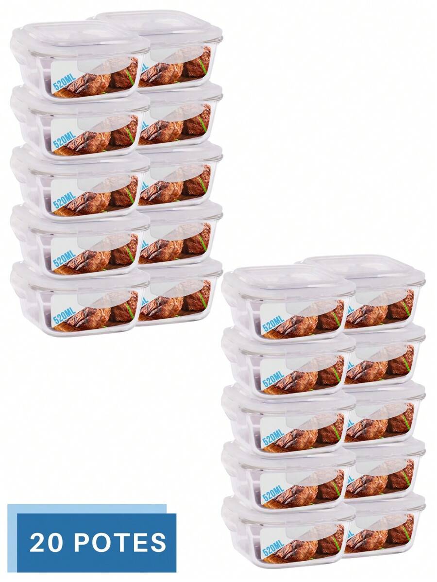 Kit With 20 Hermetic Jars For AirFryer Of 520ML | SHEIN UK