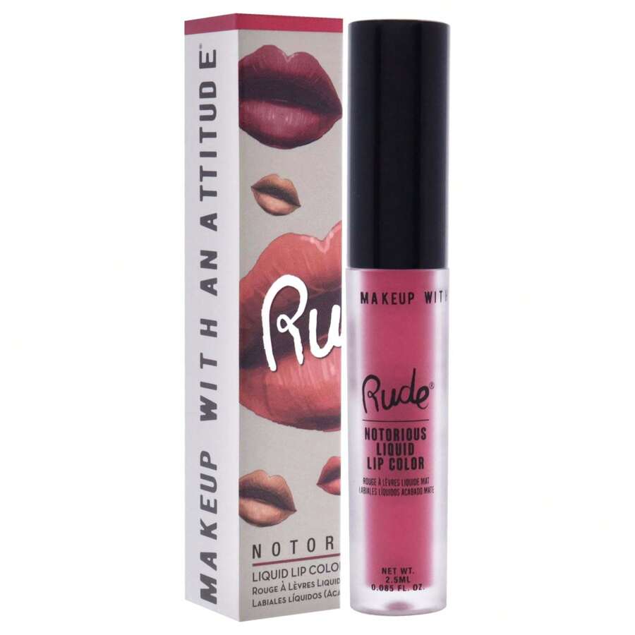 Rude Cosmetics RUDE COSMETICS Notorious Rich Long Liquid Lip Color ...