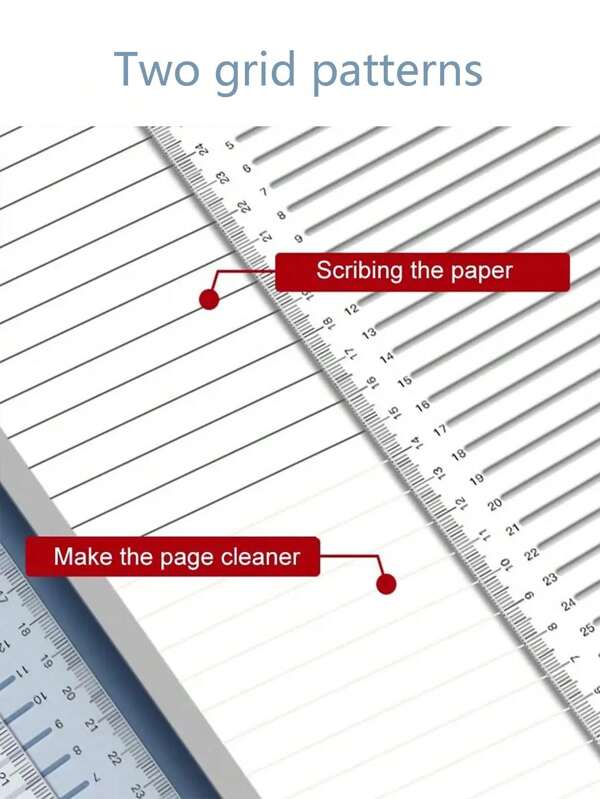 0.8/0.9/1cm Line Ruler, Straight Line Template Ruler, Transparent Line ...