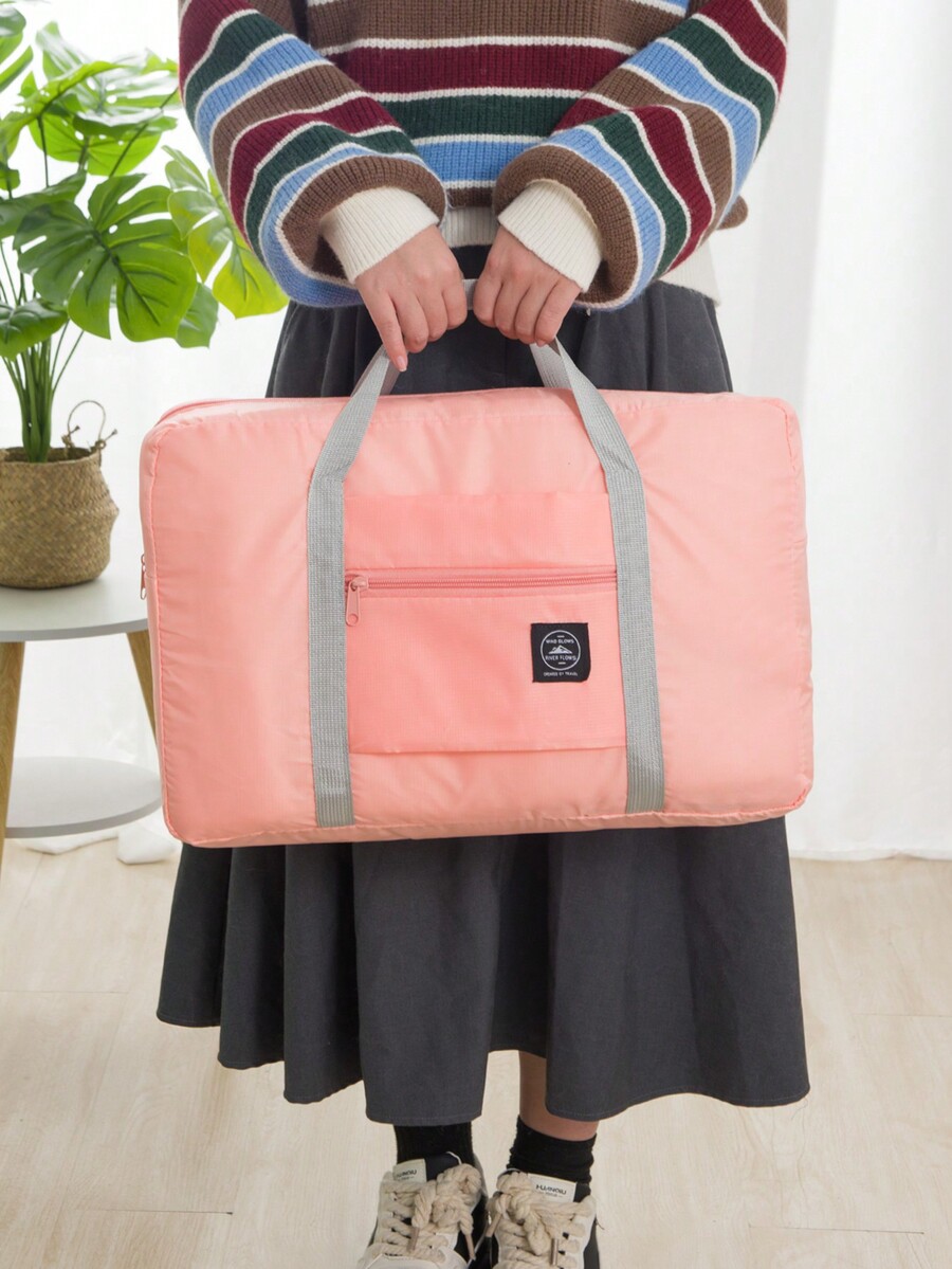 1pc Portable Toiletry Storage Bag Polyester Storage Bag Large Capacity ...