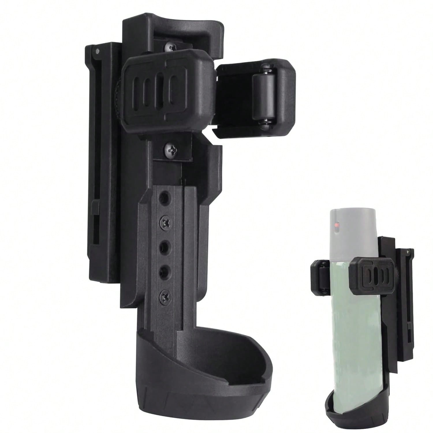 Spray Holster, Polymer Duty OC Spray Holder, Rotating Quick Draw Pouch ...