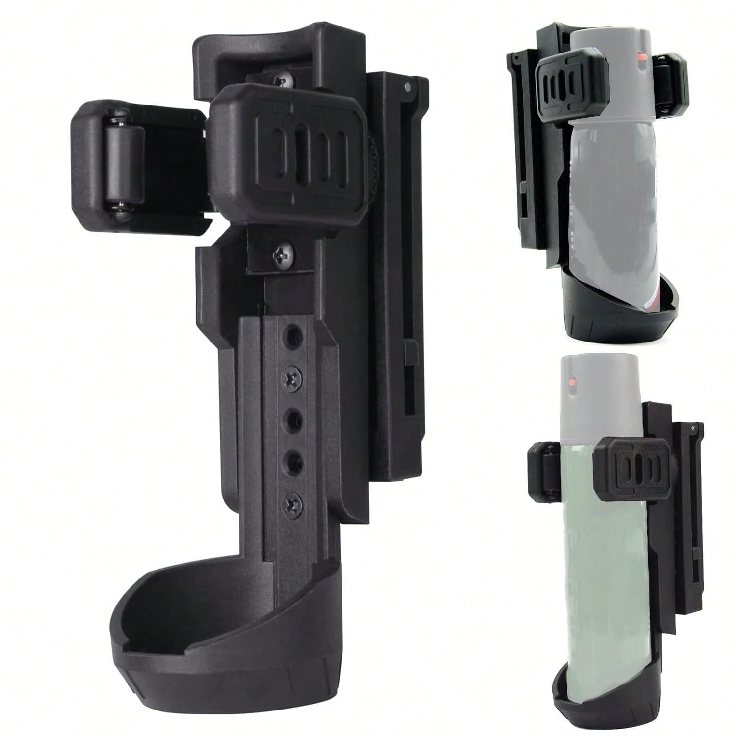 Spray Holster, Polymer Duty OC Spray Holder, Rotating Quick Draw Pouch ...