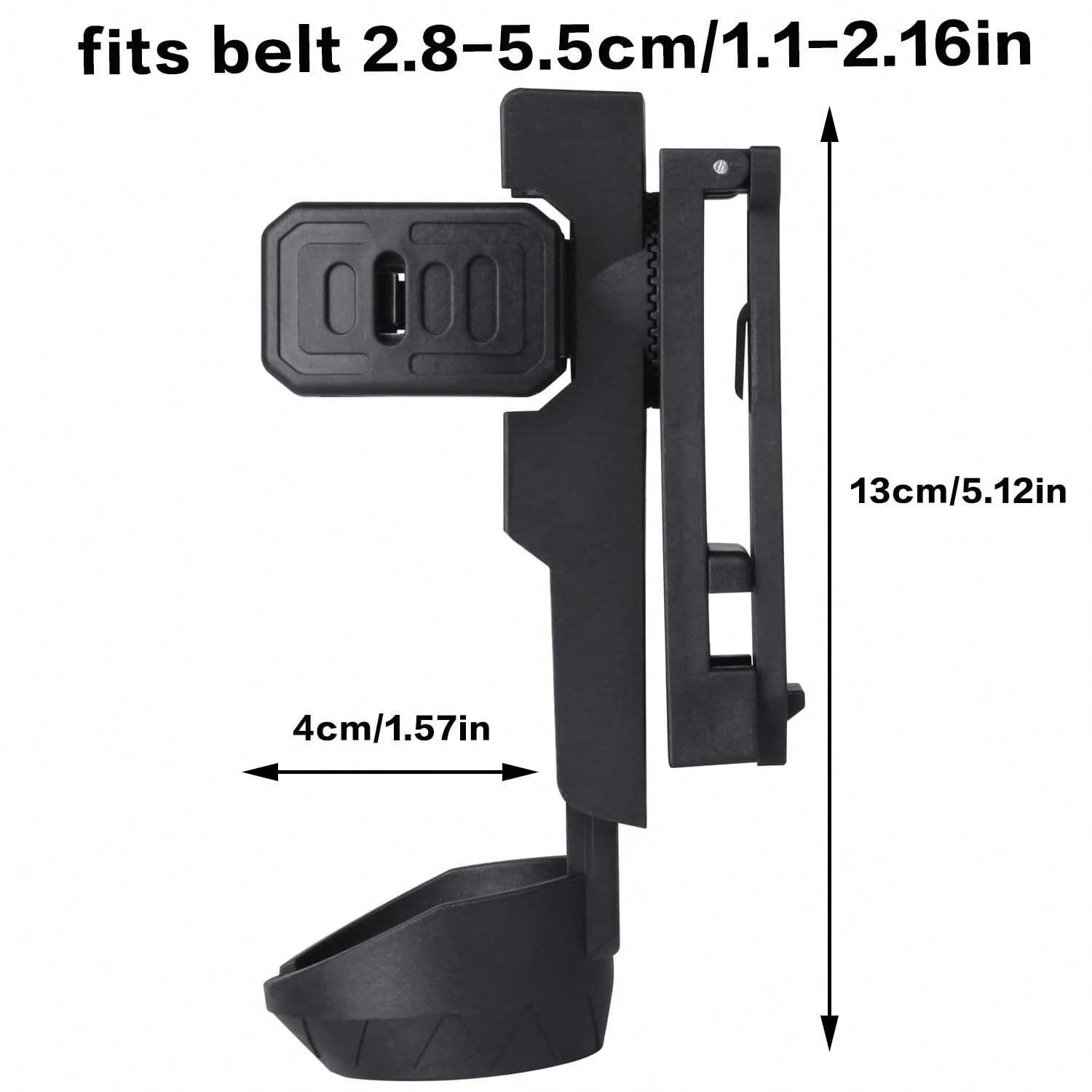 Spray Holster, Polymer Duty OC Spray Holder, Rotating Quick Draw Pouch ...