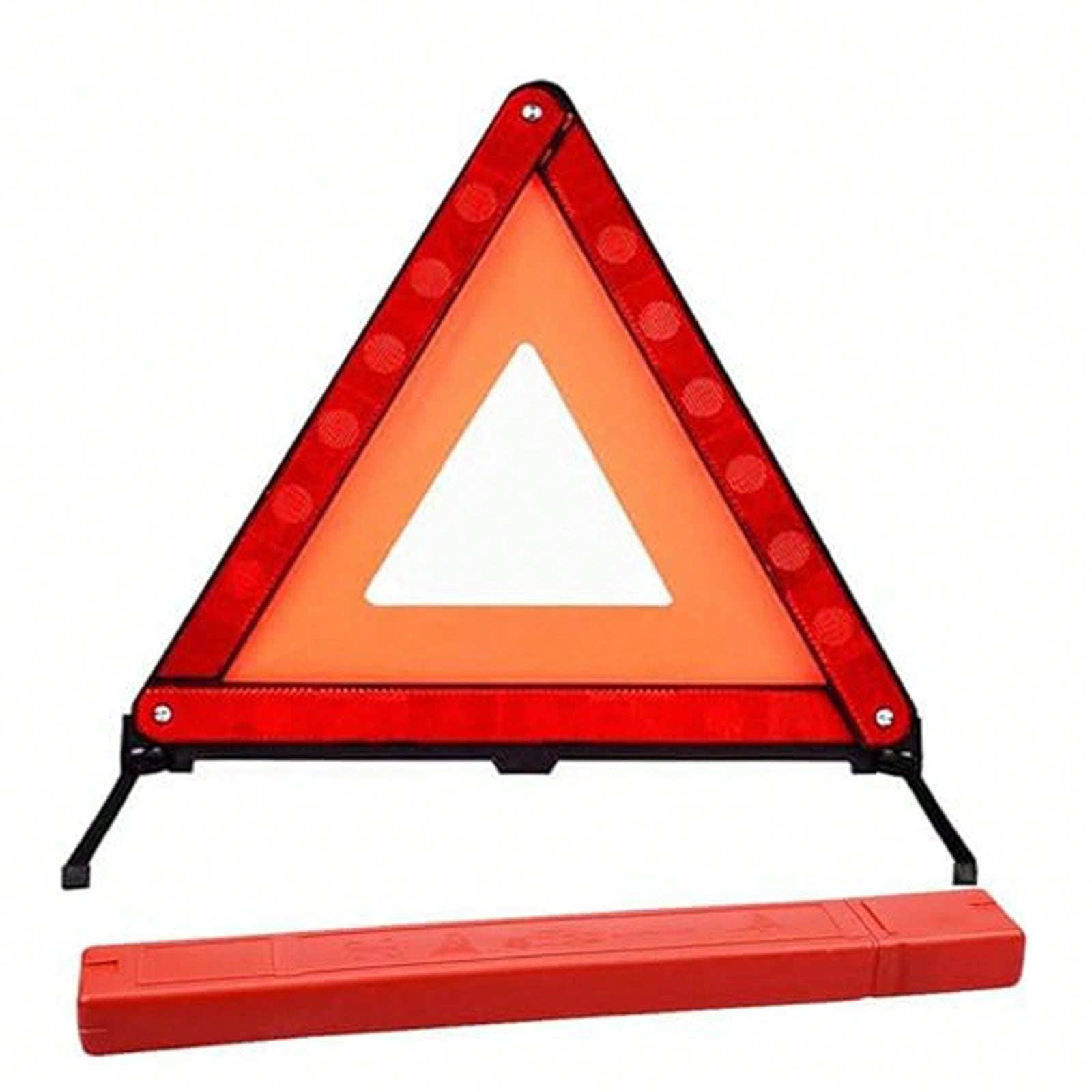 Warning Triangle, Foldable Safety Triangle, Triple Warning Kit, Warning ...