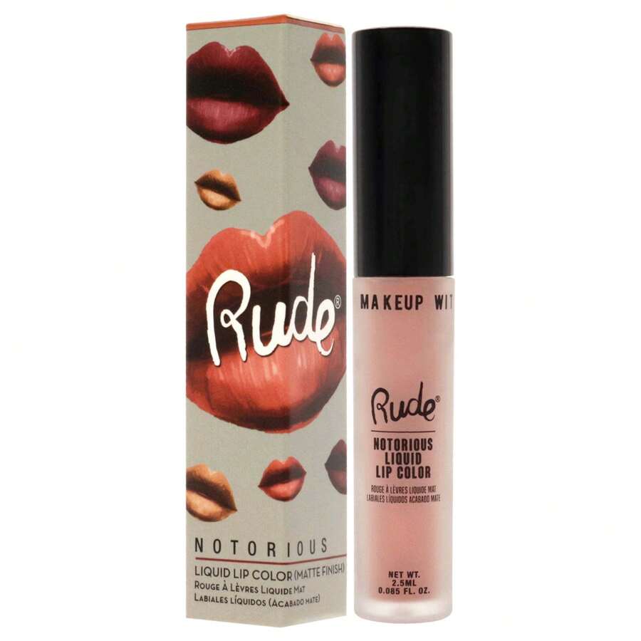 RUDE COSMETICS Notorious Rich Long Liquid Lip Color - Undressed by Rude ...