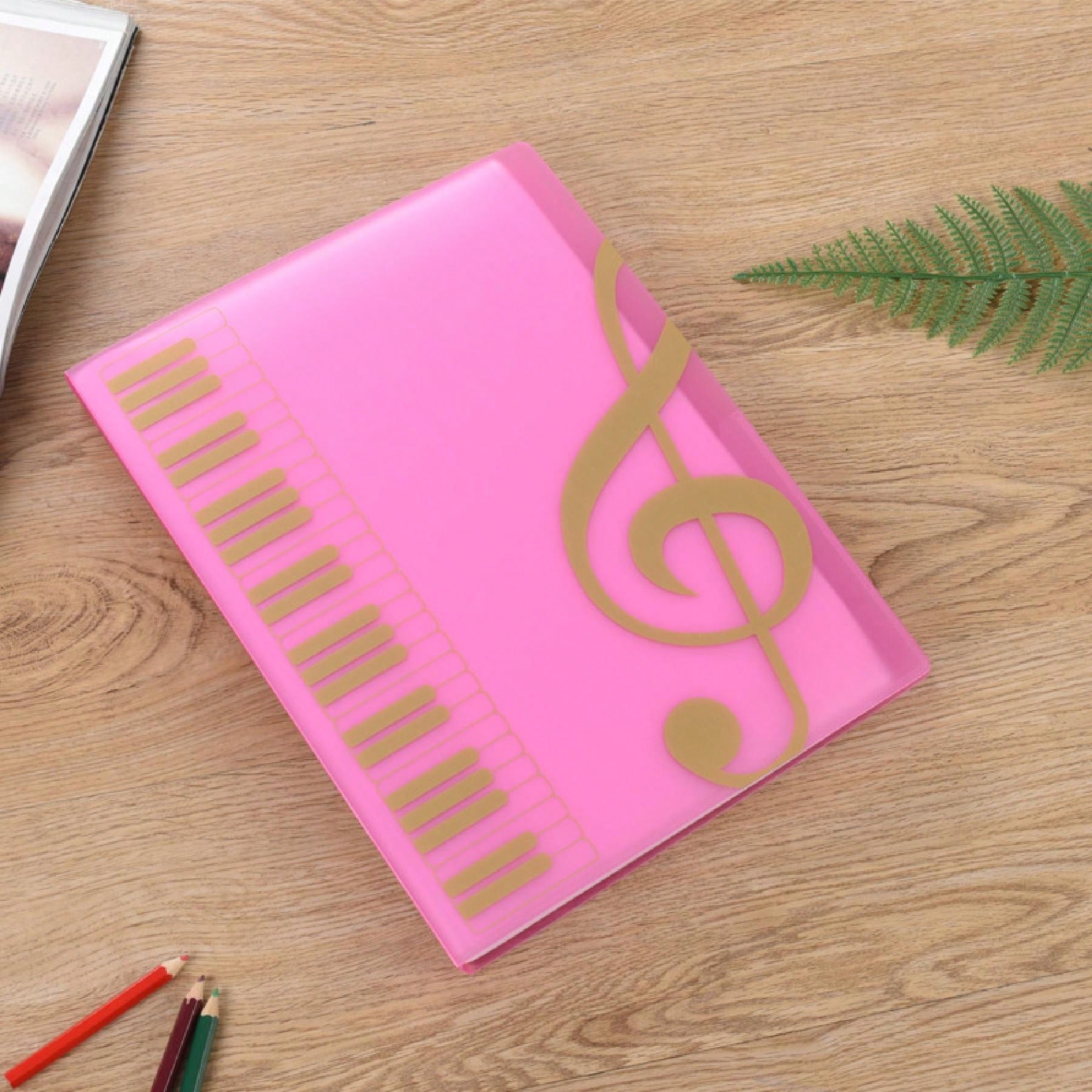 Music Score Folder For 40-80 Pages Of Sheet Music, Suitable For Piano ...