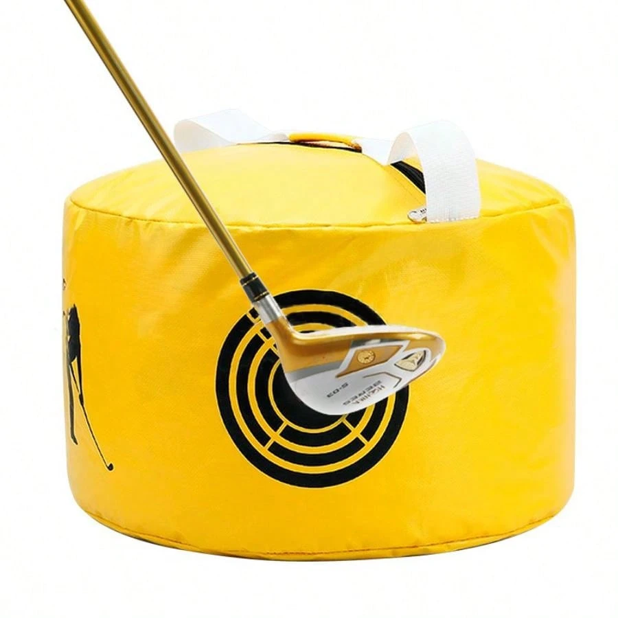 One Piece Indoor Golf Hitting Practice Bag, Golf Swing Trainer ...
