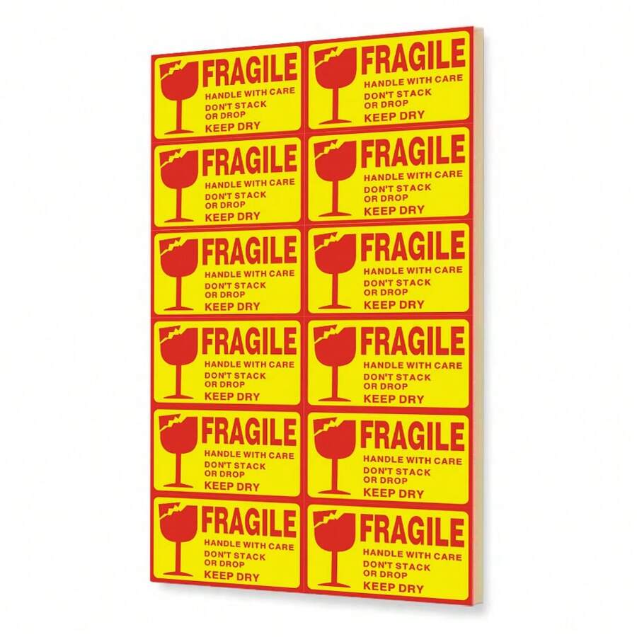 Fragile Stickers/handle With Care Packaging/shipping Label Sticker ...