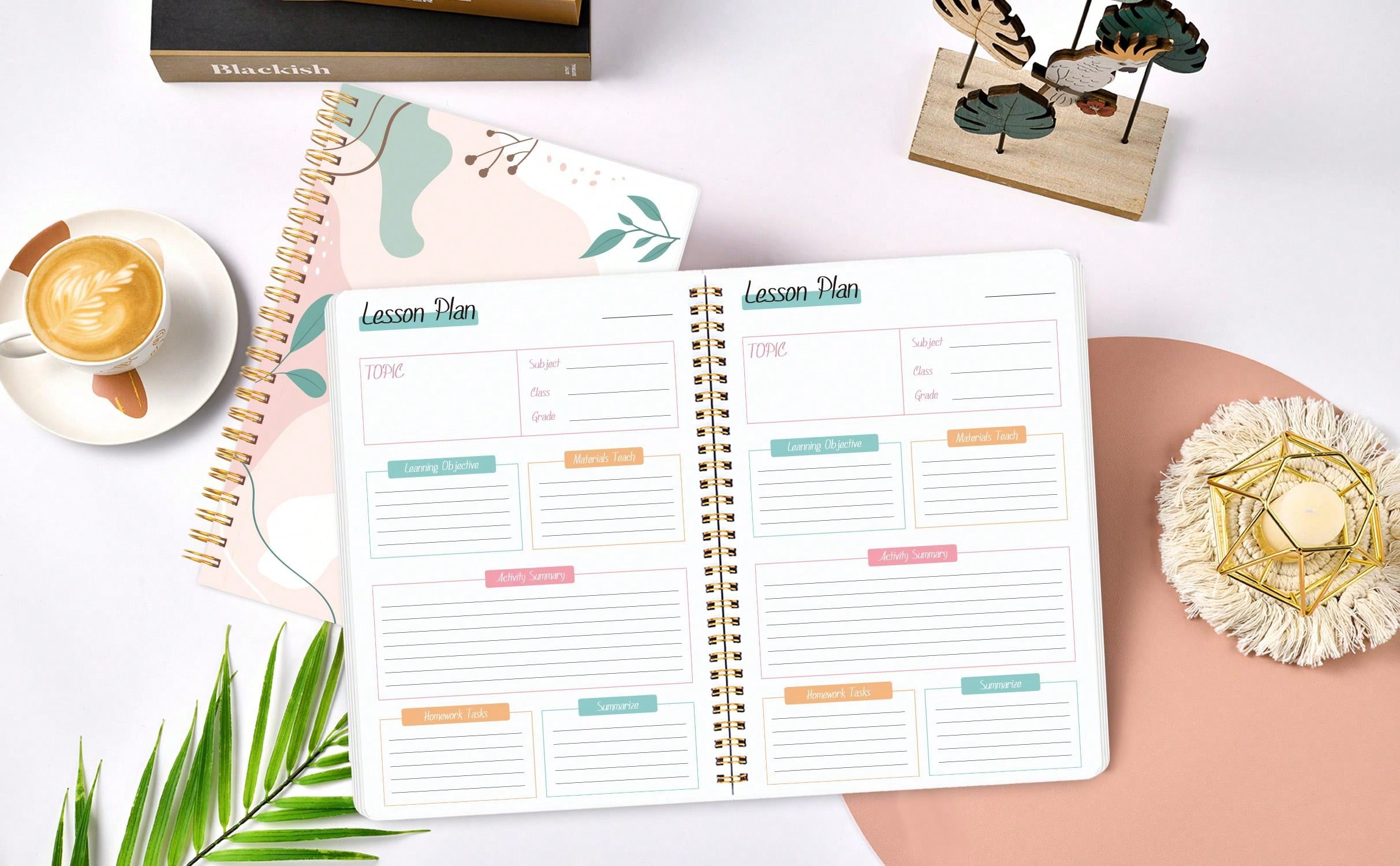 1 Pieza Planificador Para Estudiantes 2024 - Planificador De Lecciones ...