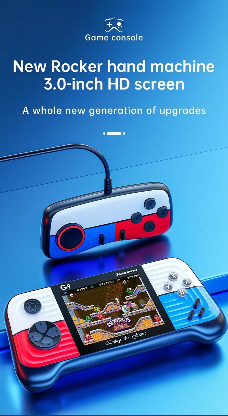 New Arrival Handheld Game Console With Joystick, Retro Color Match Psp ...