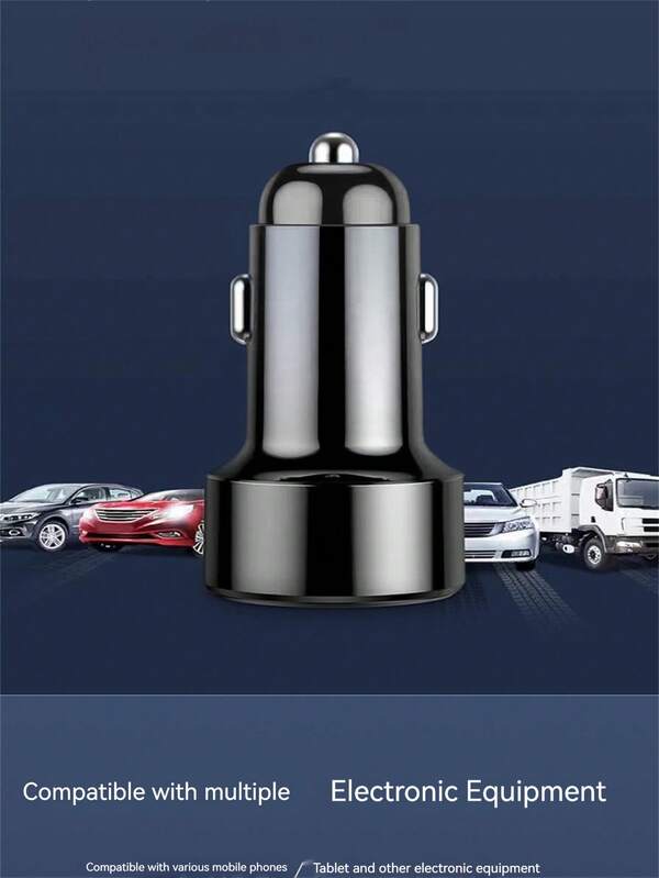 Car Charger Dual Quick Charge Pd 20w Usb Type-C Fast Charging Adapter ...