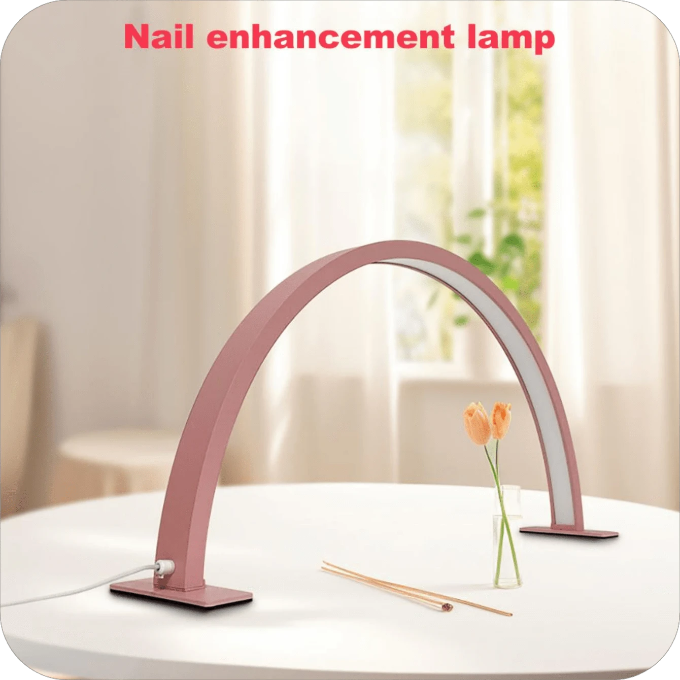 1pc Iron Semi-Circular Multi-Purpose Beauty & Nail Lamp | SHEIN USA