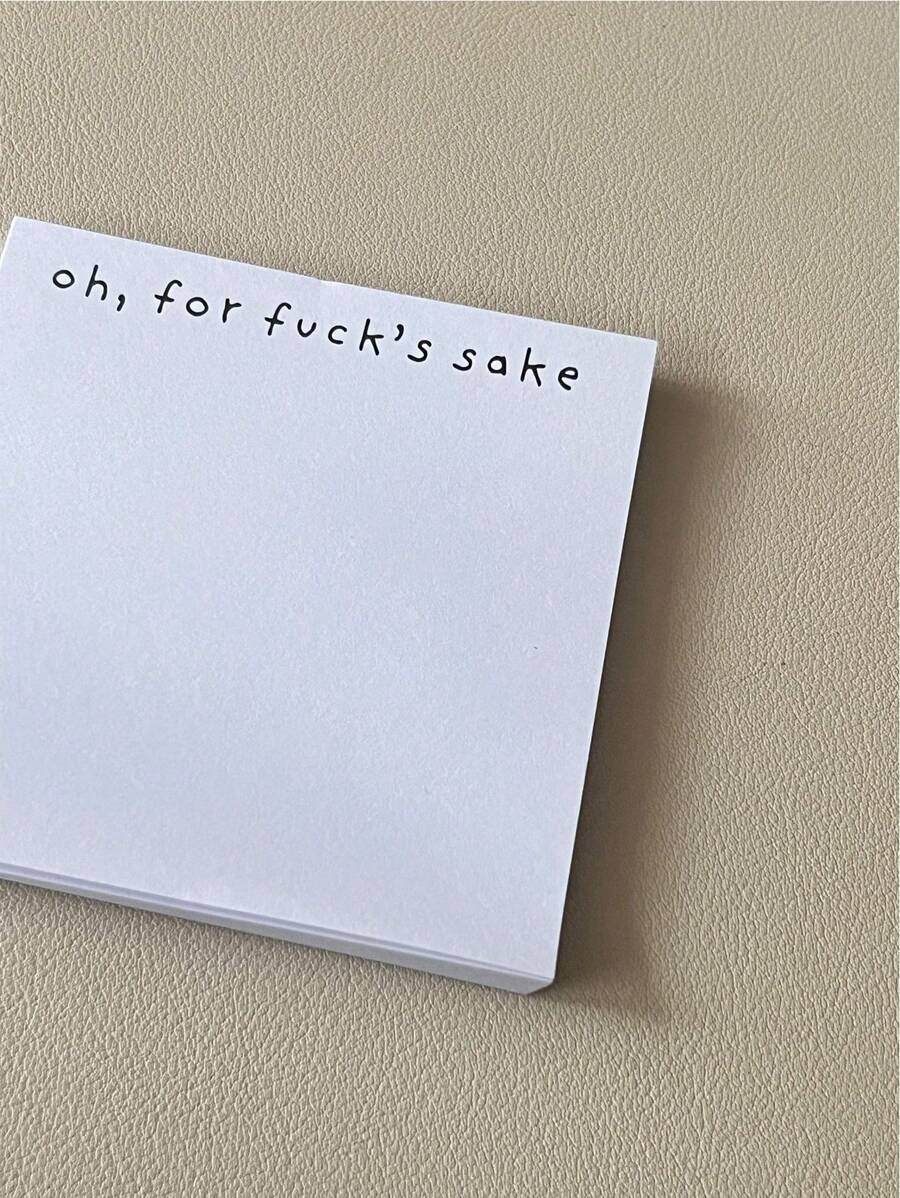 50pcs Funny Memo Pad Notebook For Memos, Notes, Study & Daily Life ...