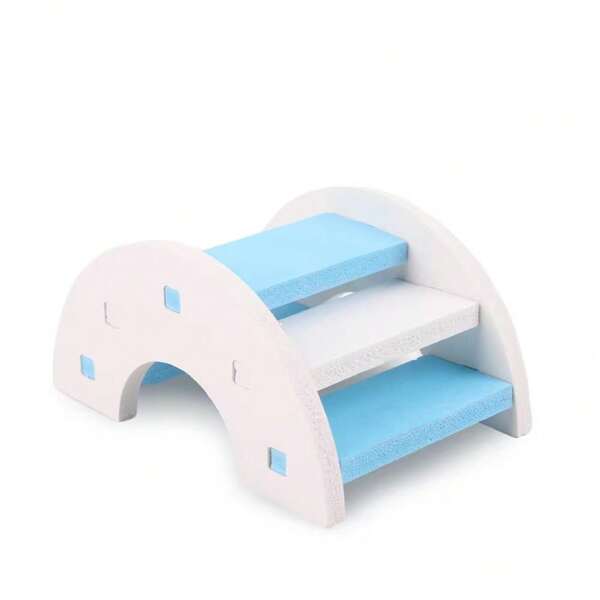 1pc Colorful Arch Bridge Design Station Platform Toy For Small Pets ...
