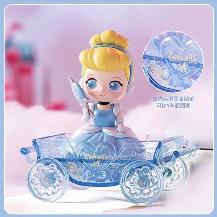 Miniso Princess Series Gem Car Theme Character Blind Box Home Ornament ...