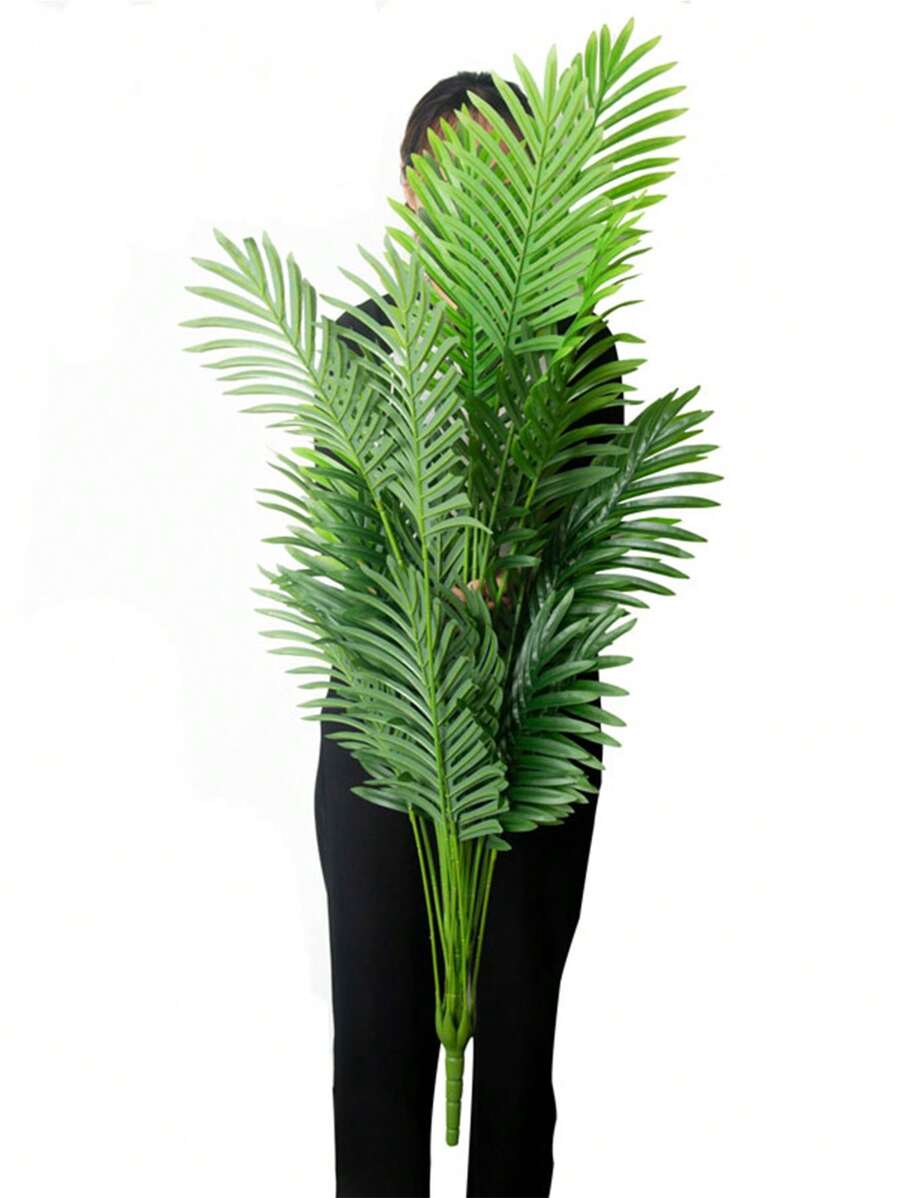 90-120cm Artificial Palm Tree With Imitation Bird's Nest Fern ...