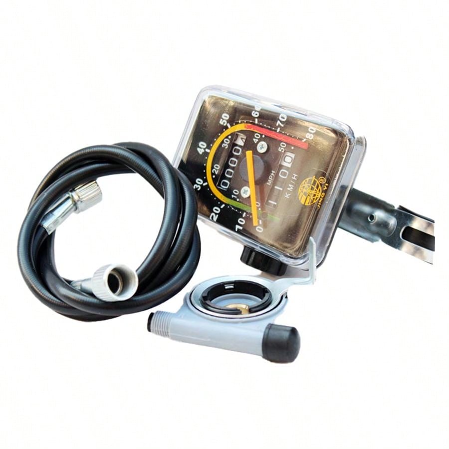 Bicycle Mechanical Speedometer Odometer Trip Meter For Mountain Bikes ...