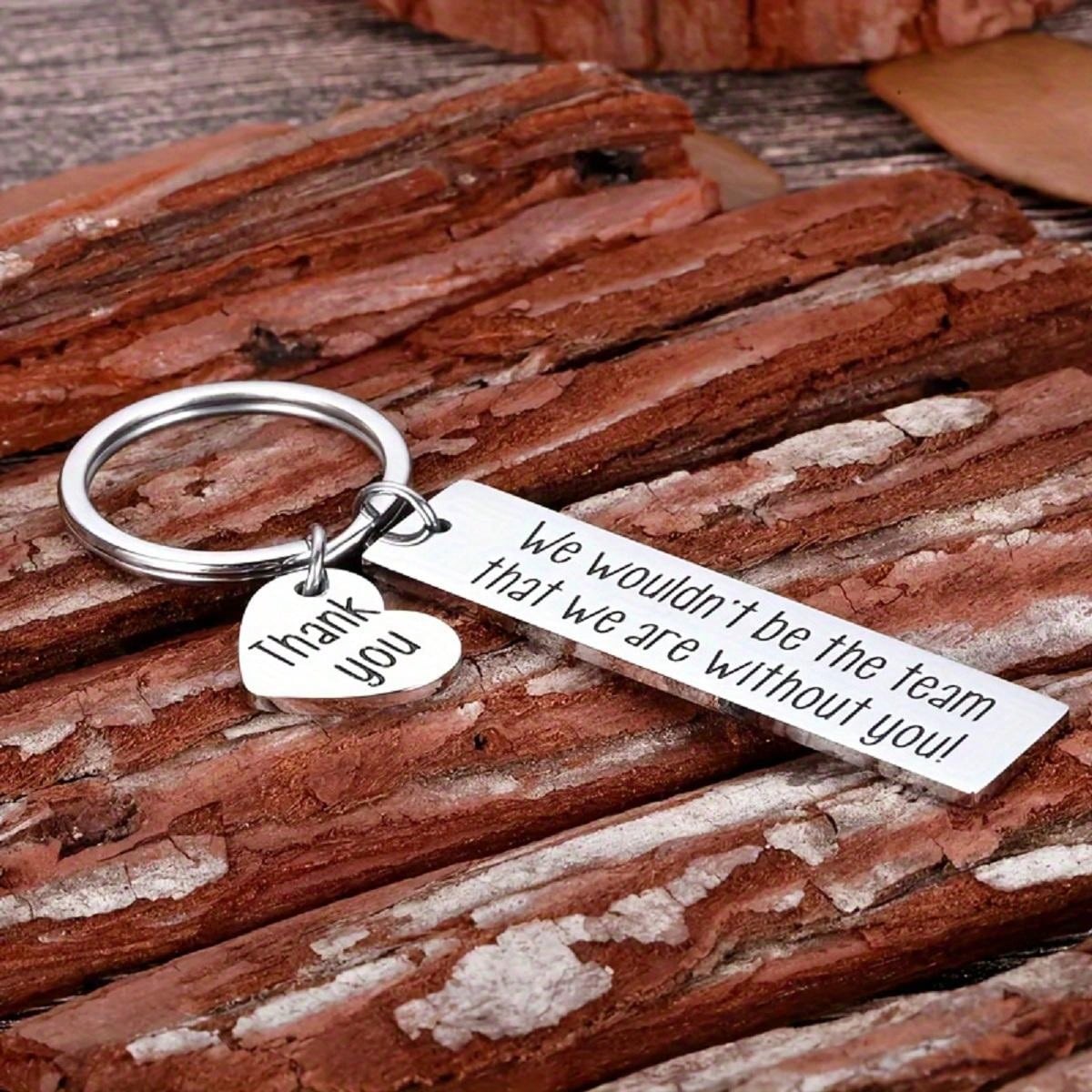 1 pc Coworker Keychain Gifts For Employee Boss Appreciation Day ...