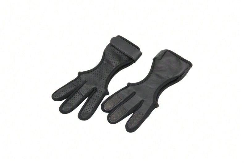 Meilen Archery Sport Finger Guard For Men, Genuine Cowhide Leather ...