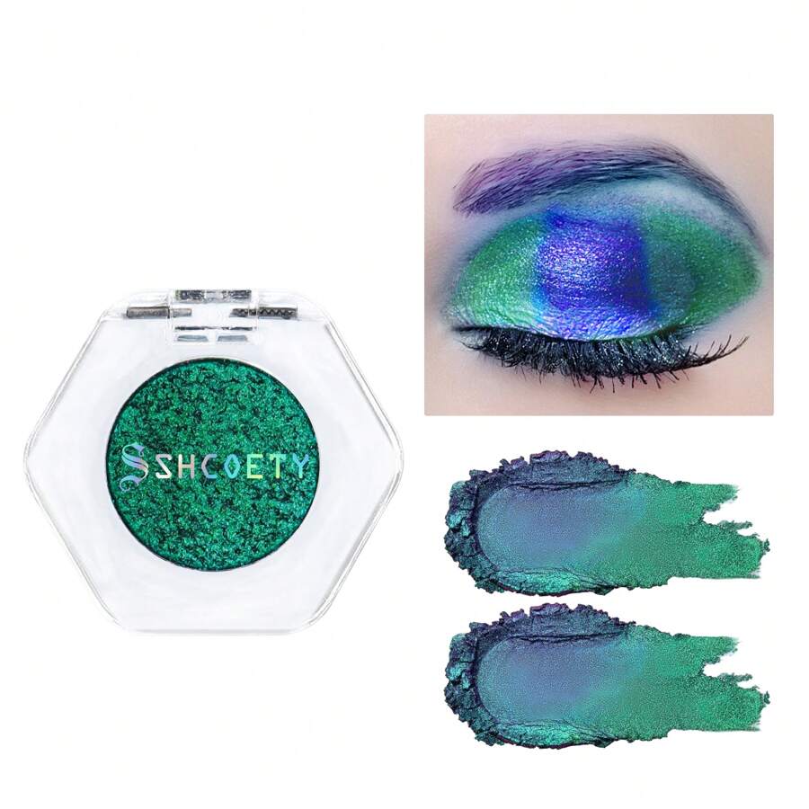 1pc Solid Color Changing Eye Shadow Palette, With Potato Texture And ...