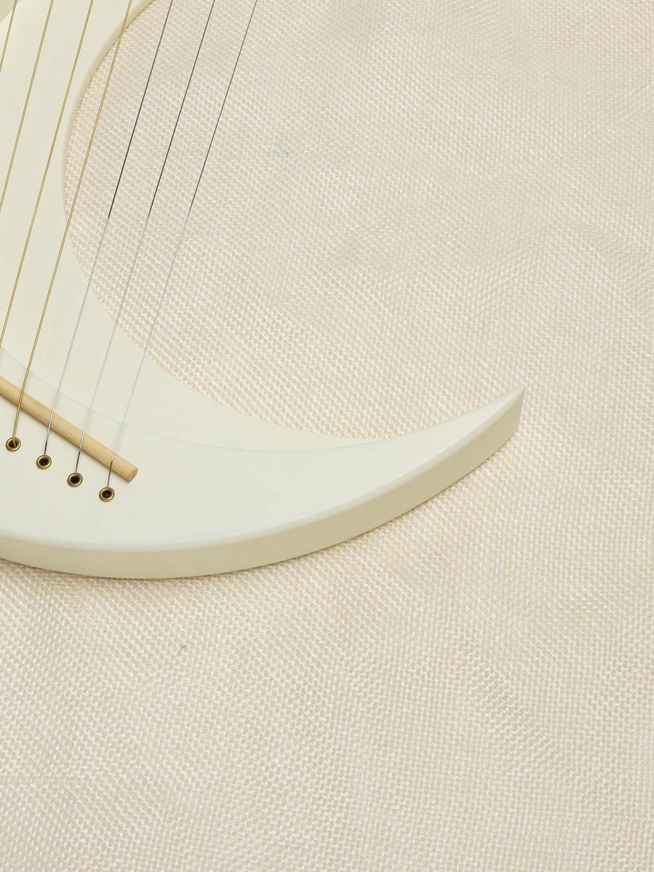 1pc 7-String Moon Guitar Lyre Harp, Rosewood Body Portable Stringed ...