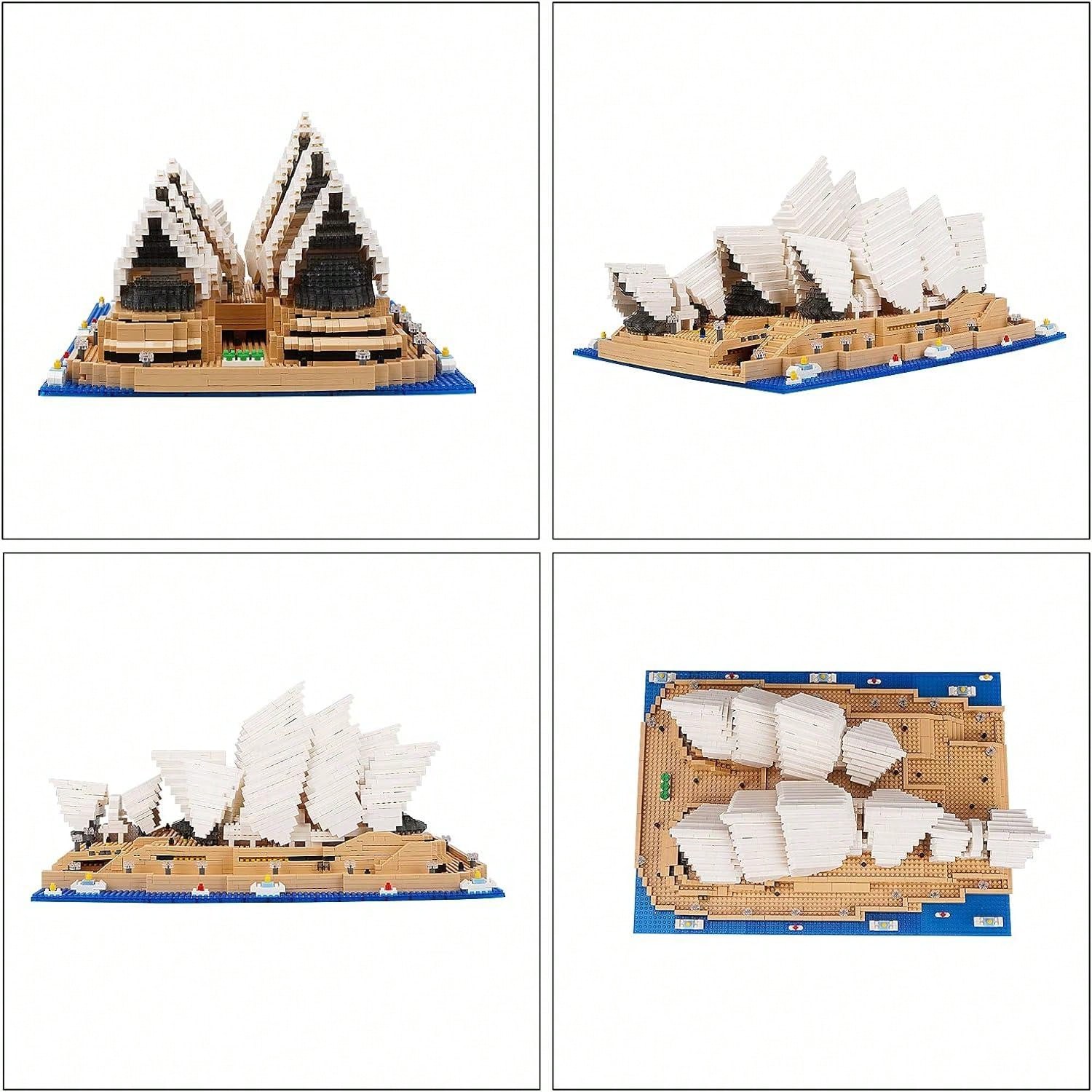 1pc Diy 3d Puzzle Miniature Model Kit Of Famous World Landmarks ...