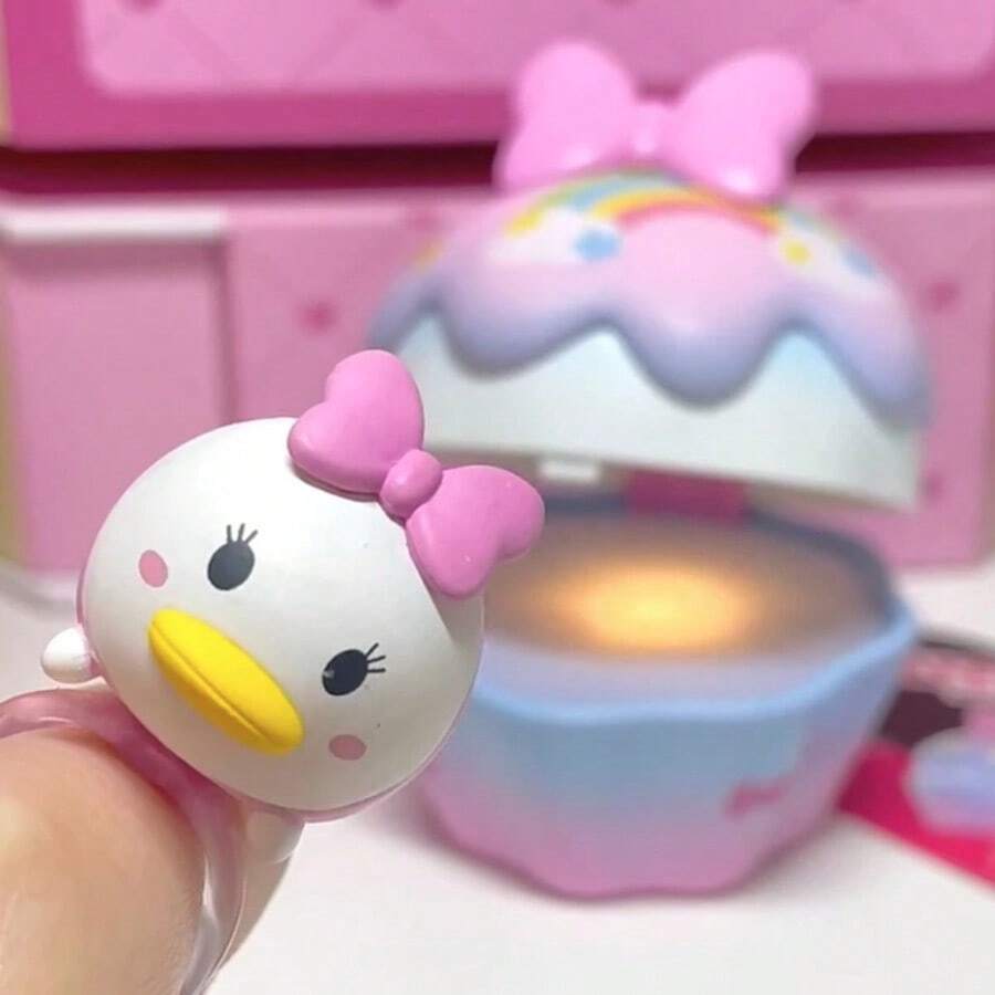 Miniso Disney Songsong Series Cupcake Themed Cake Shape Luminous Blind ...