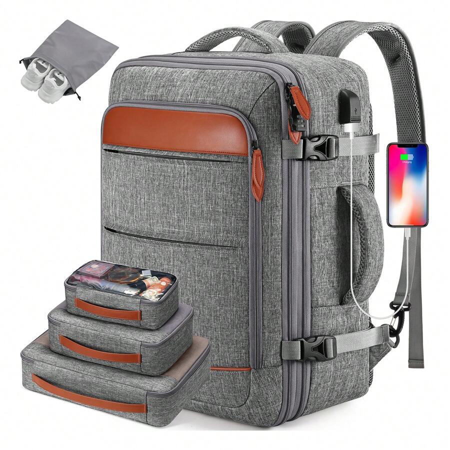 Bruno Cavalli Travel Backpack 42L Carry On Backpack Flight Approved ...