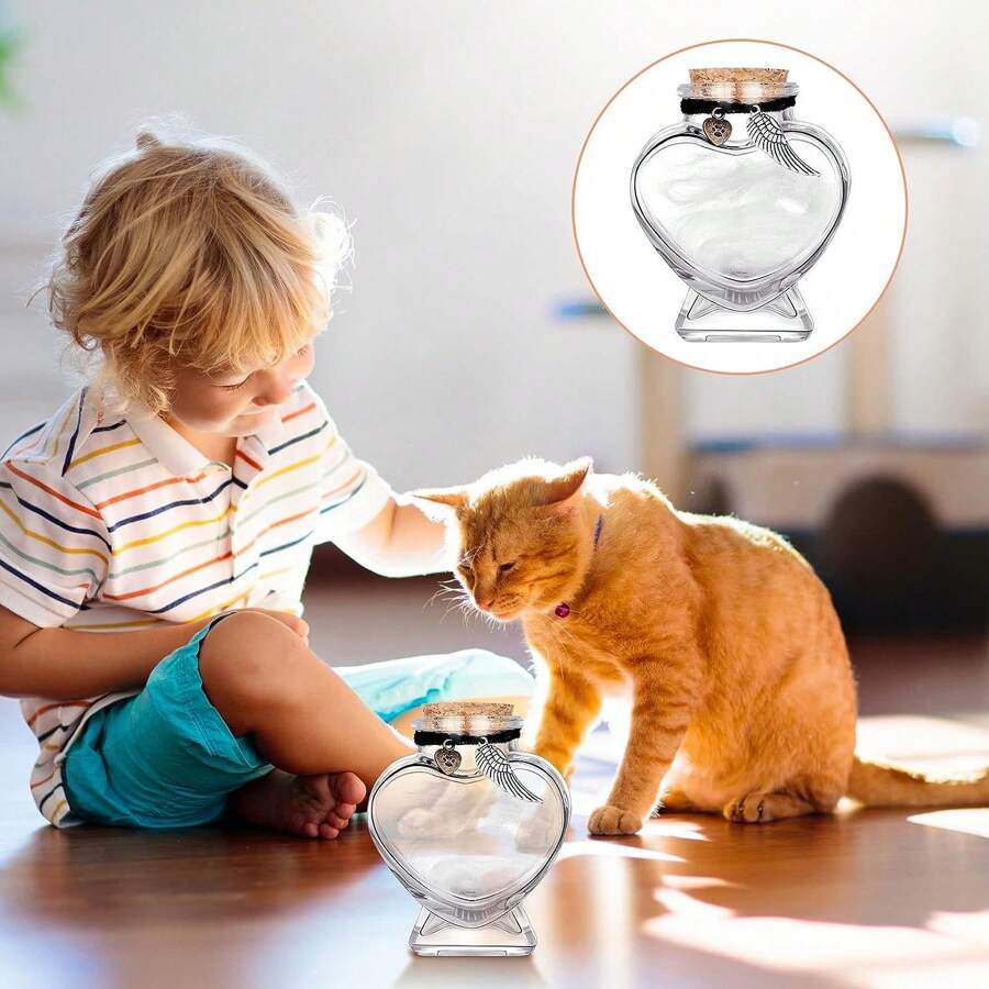 Pet Hair/fur Keepsake Bottle, Pet Fur Keepsake, Dog/cat Fur Keepsake ...