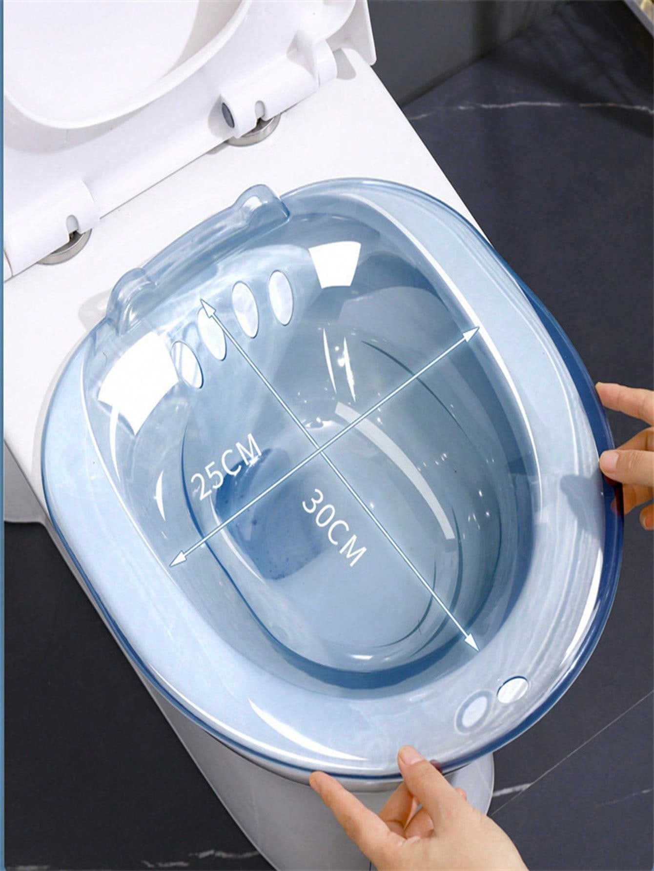 1 Set Of Blue Easy-to-use Squat-free Bathtub Butt Washing Artifact ...