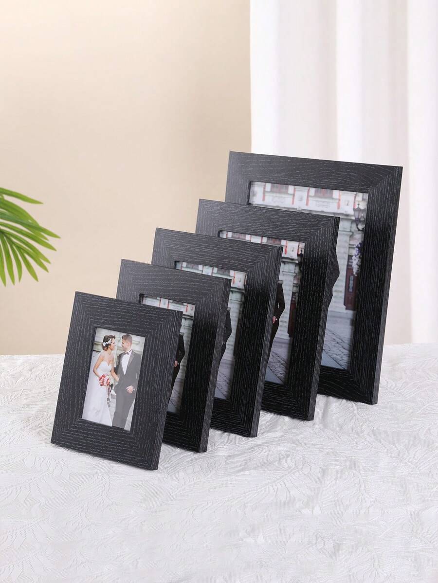 Black Wide Border Modern Classic Tabletop & Wall Mount Gallery Frame ...