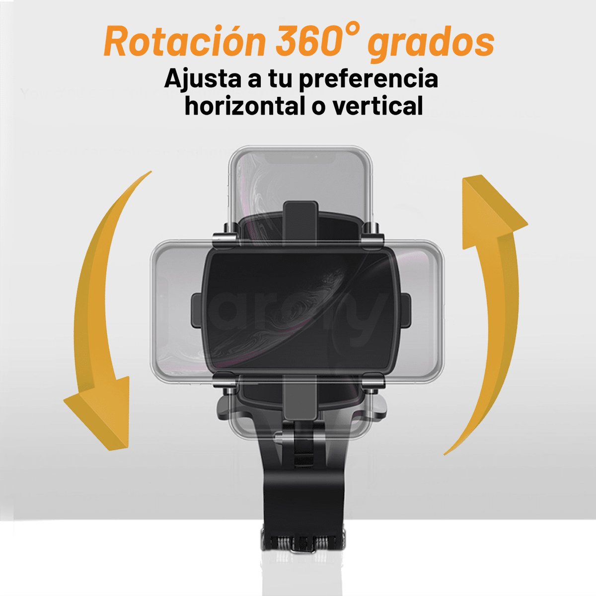 Archy Base Soporte Porta Celular Universal Rotacion 360 Carro Holder ...