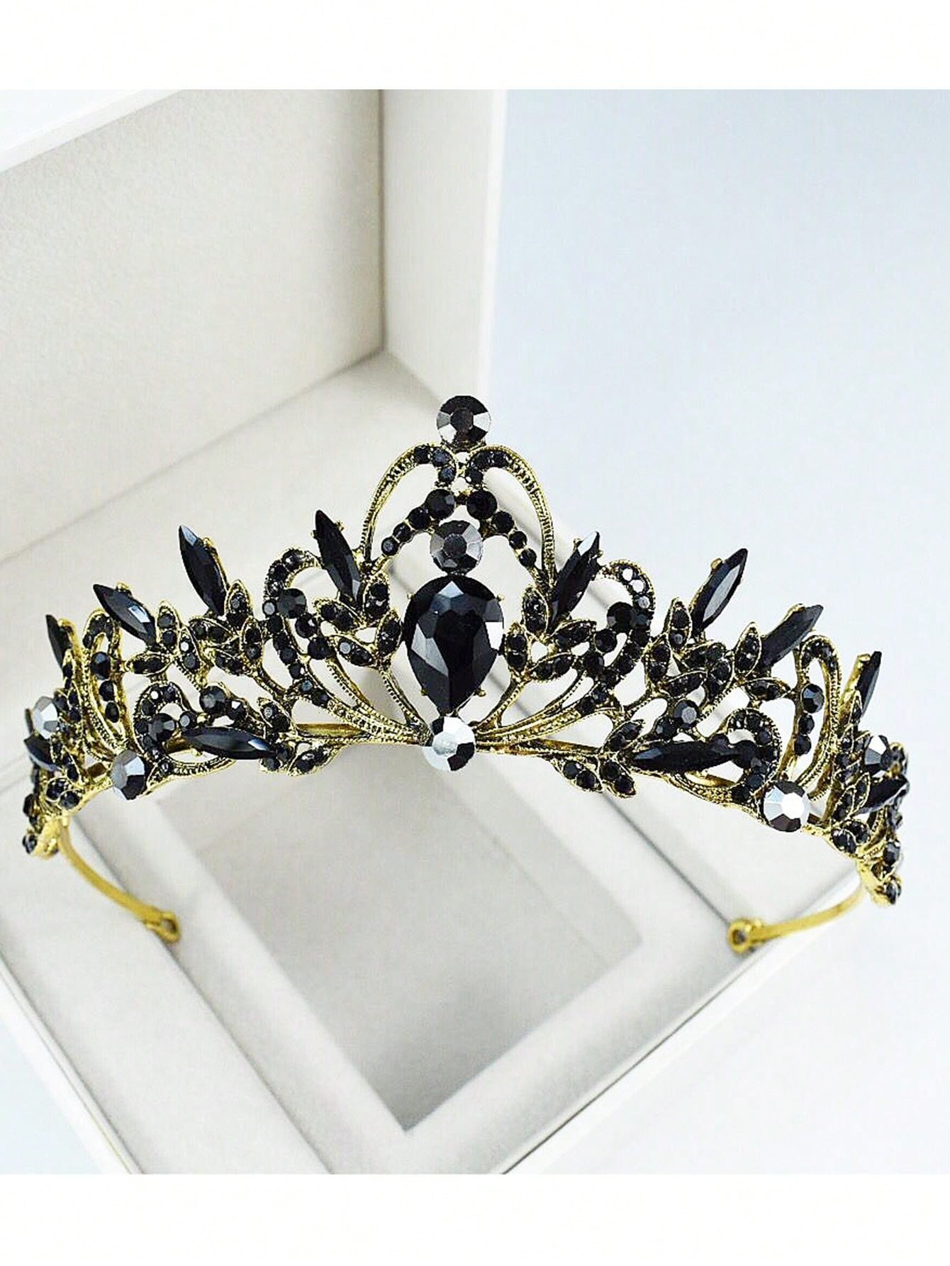 Bridal Tiara With Crystal Decoration, Gorgeous And Luxurious Headpiece ...
