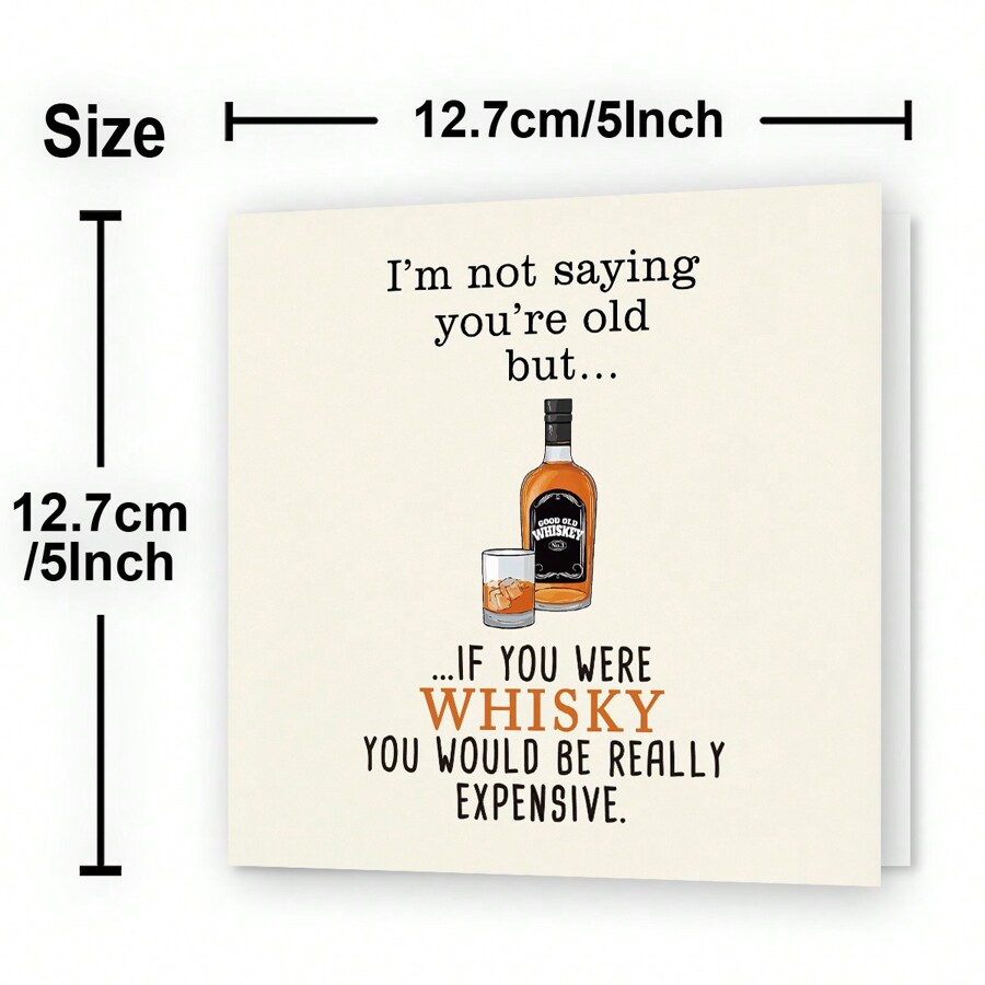 1pc, Funny Happy Birthday Card For Men Him Husband Boyfriend Dad Best Friend, Unique Happy 25th ...