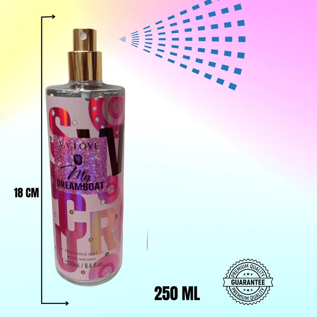 Body Perfume, My Dreamboat Lovely Soft Aroma From The Brand V.V Love ...