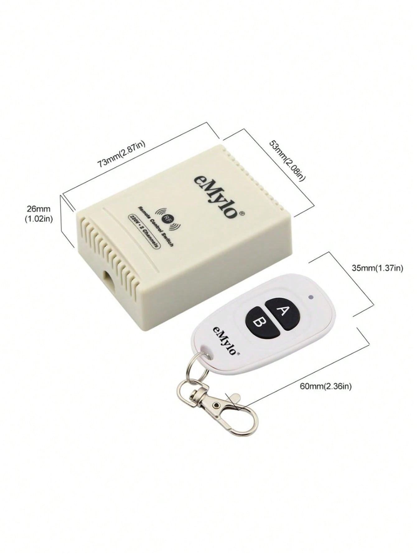 1 Pc EMylo Smart Wireless 220V Relay 1000W RF Remote Control 433 Mhz ...